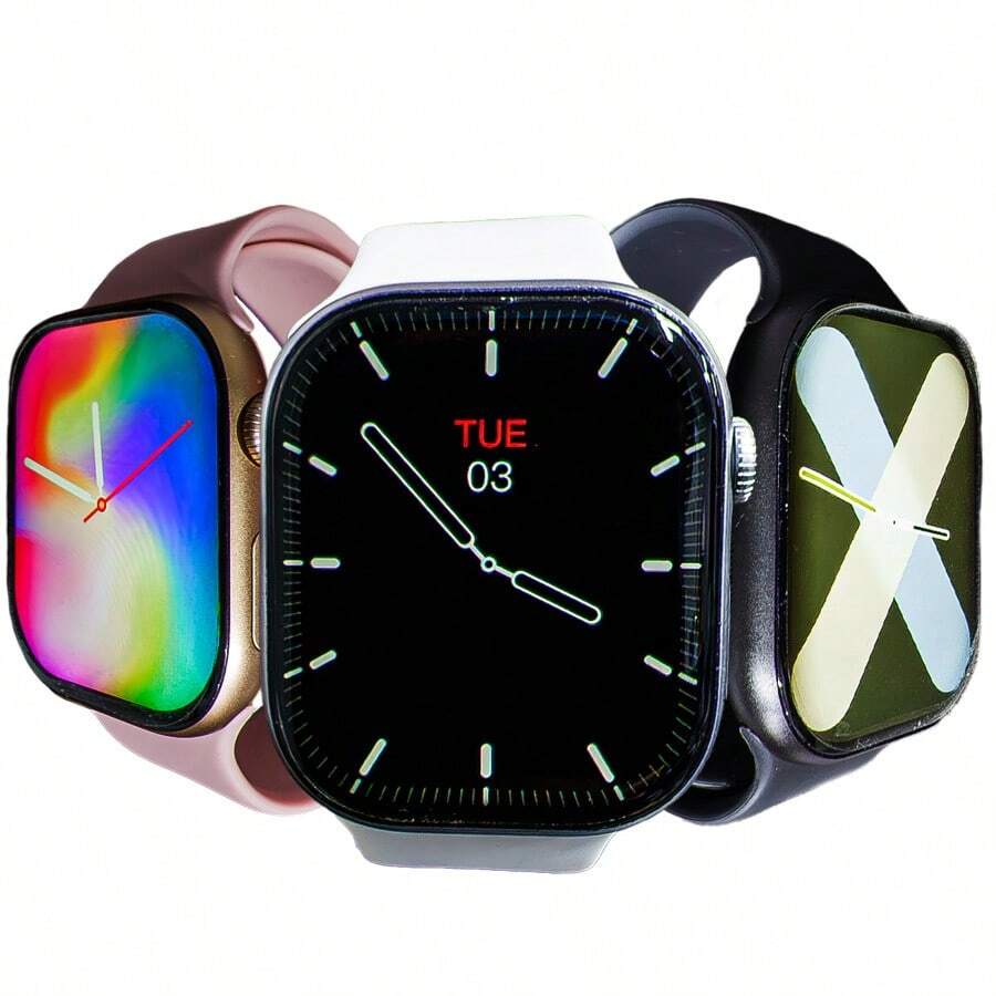 Reloj Inteligente X10 Pro, SatO2, Ritmo cardiaco, podómetro, control de ...