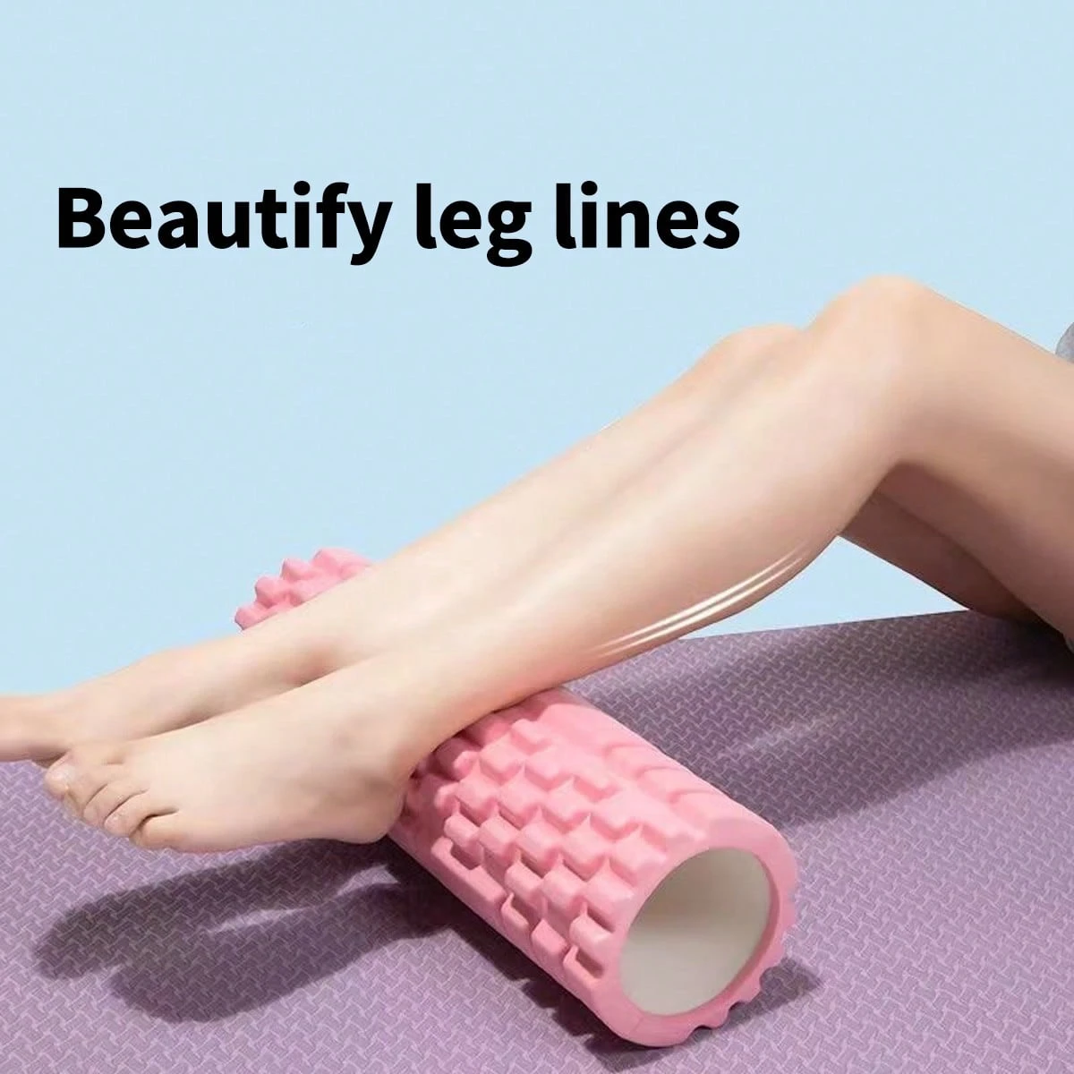 Foam Roller For Muscle Relaxation, Slim Legs, Calf, Yoga Pilates ...