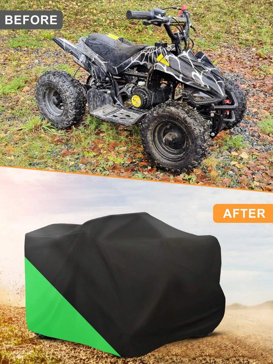 4-Wheel All Terrain Vehicle Cover, Heavy Duty Waterproof Beach Buggy ...