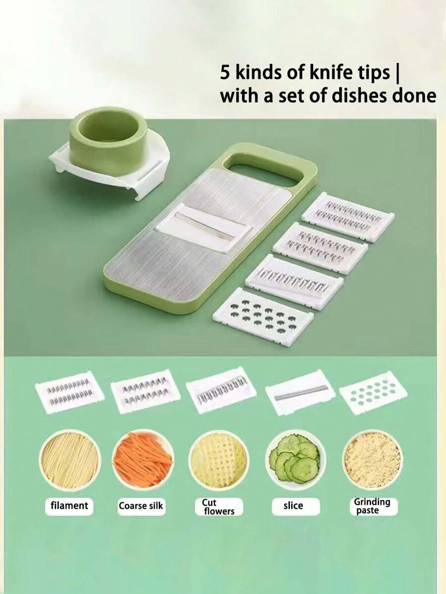 1 Kitchen Vegetable Cutter Radish Potato Shreds Wiper Board Home ...