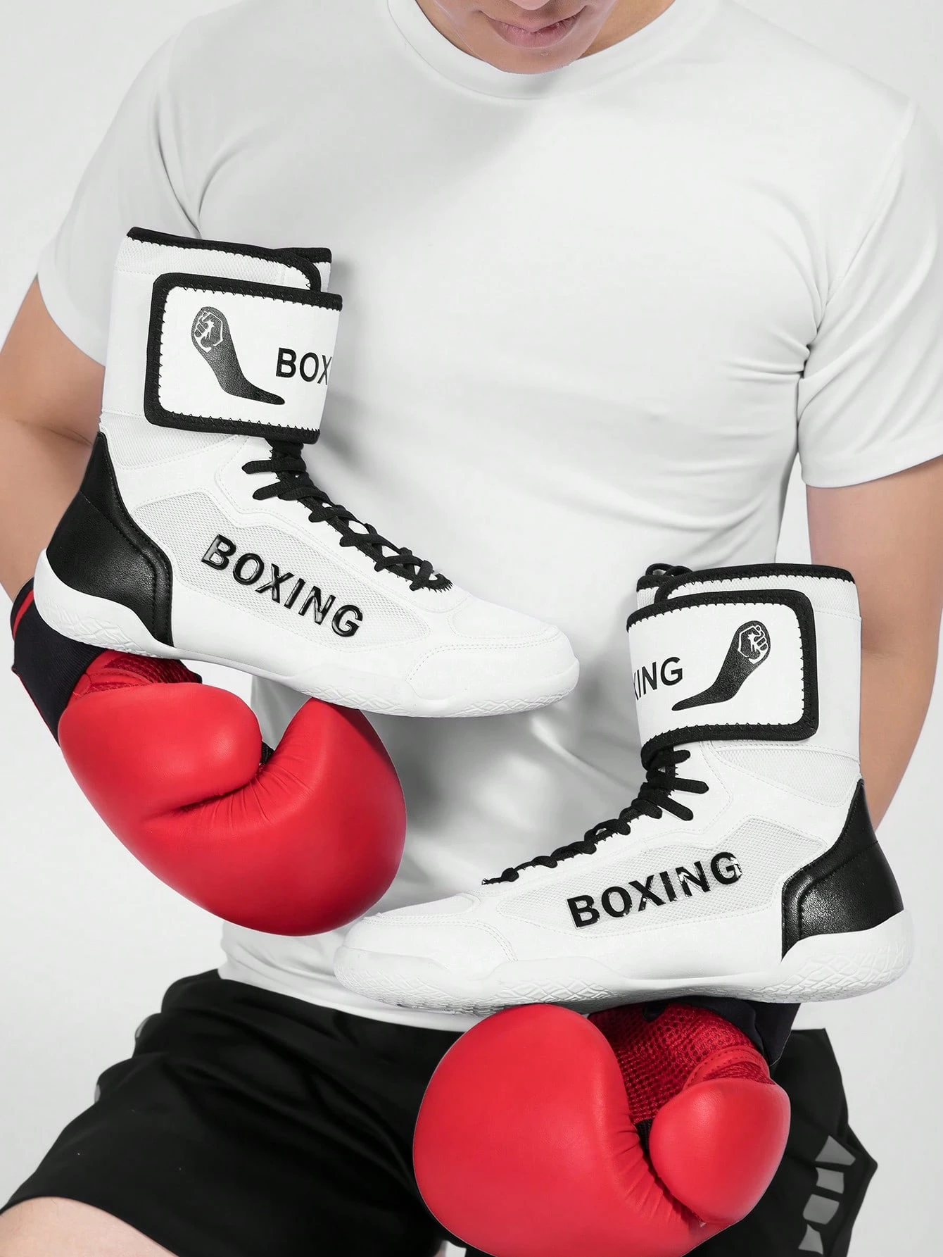 Professional Boxing Shoes For Men And Women, Muay Thai Shoes, High Top ...