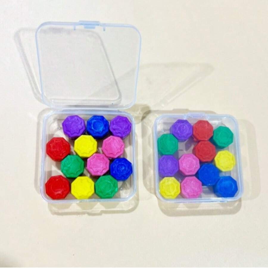 Classic Jacks Game Toys, Toss And Catch Stones Game With Box, Hand-Eye ...