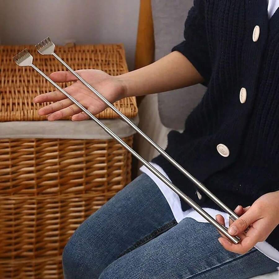 Head Massage Stainless Steel Scratcher,1Pc Back Scratcher Manual Five ...