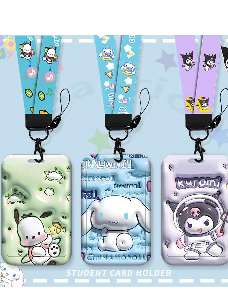 Sanrio Sanrio Cartoon Card Set School Card Bus Subway Card Access Card ...