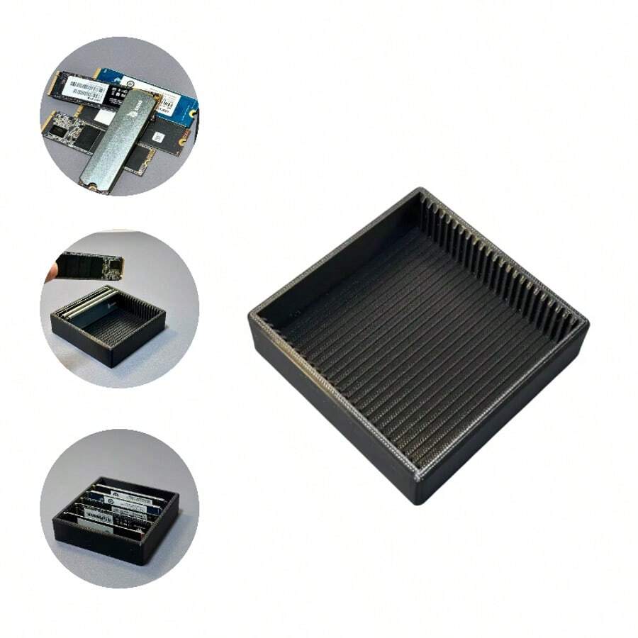 M2 Solid State Drive Storage Box, M.2 SSD 2280 Harde Schijf Opslagbox ...