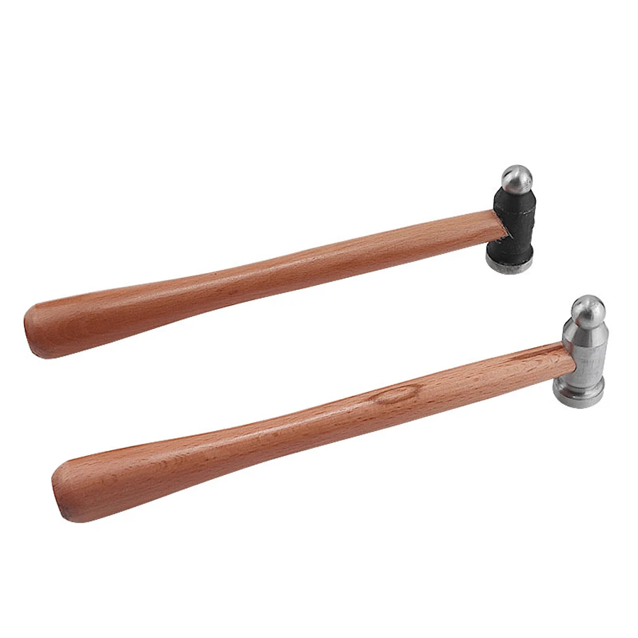 Wooden Handle Round Head Hammer, Household Striking Hammer, Solid ...
