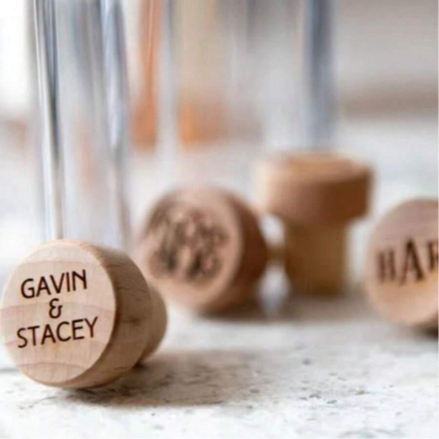 Wedding Supplies. Personalized Engraved Wine Bottle Stoppers Are More ...