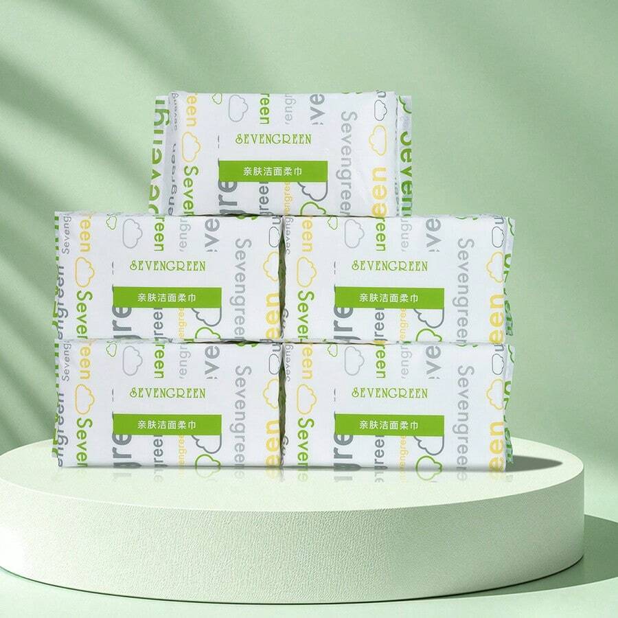 100pcs/Pack 20*20cm Extra Thick & Large Disposable-Use Facial Cleansing ...