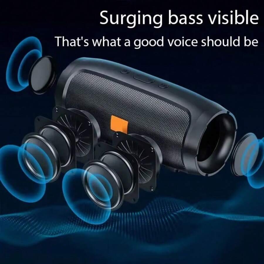 Portable Subwoofer Bluetooth Speakers Outdoor Stereo Surround ...