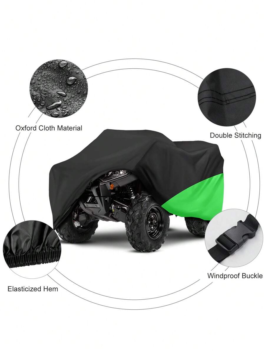 4-Wheel All Terrain Vehicle Cover, Heavy Duty Waterproof Beach Buggy ...