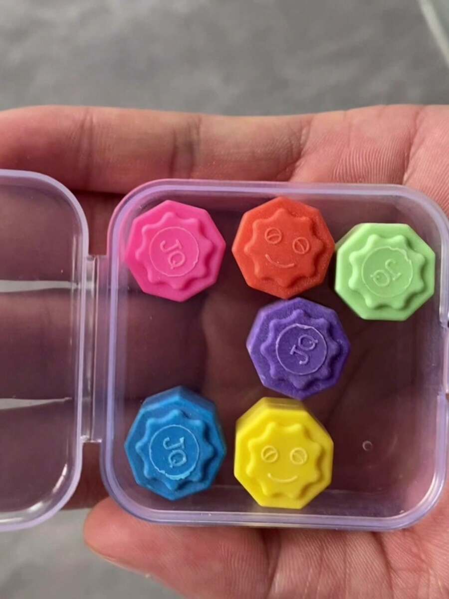 Classic Jacks Game Toys, Toss And Catch Stones Game With Box, Hand-Eye ...