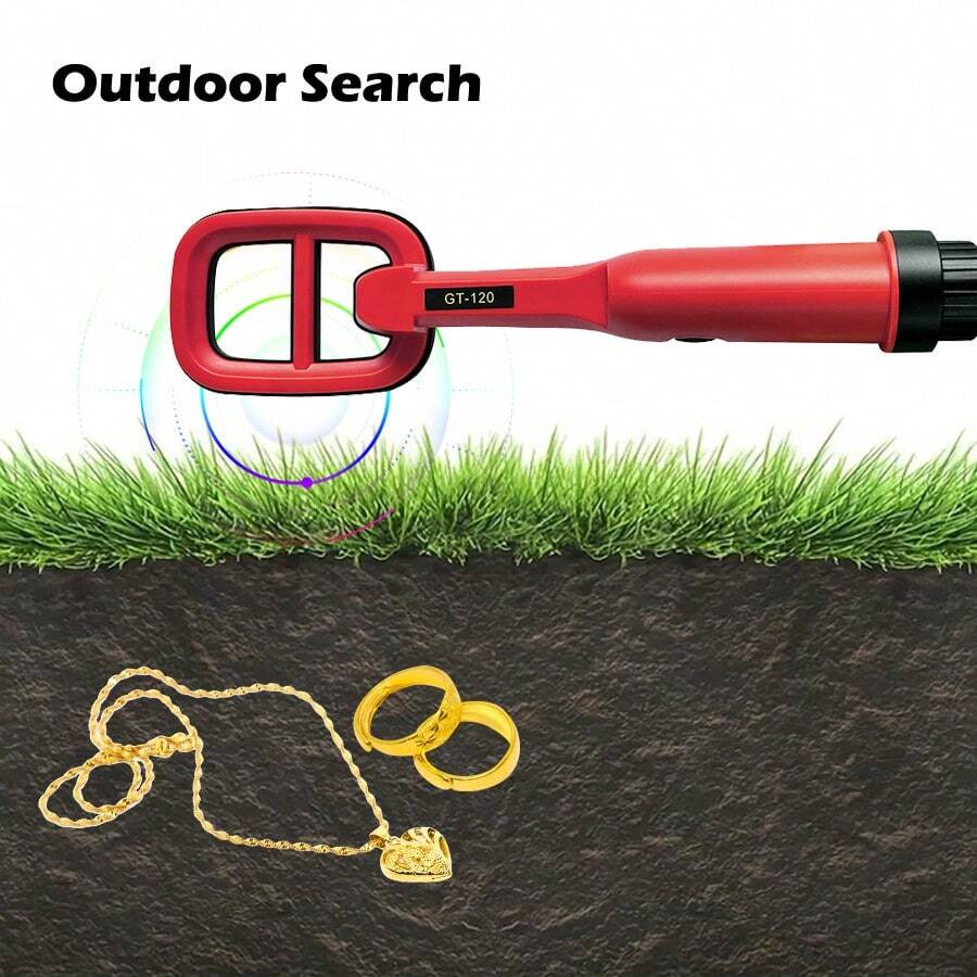 Smart Handheld Metal Detector - High Precision Waterproof Metal ...