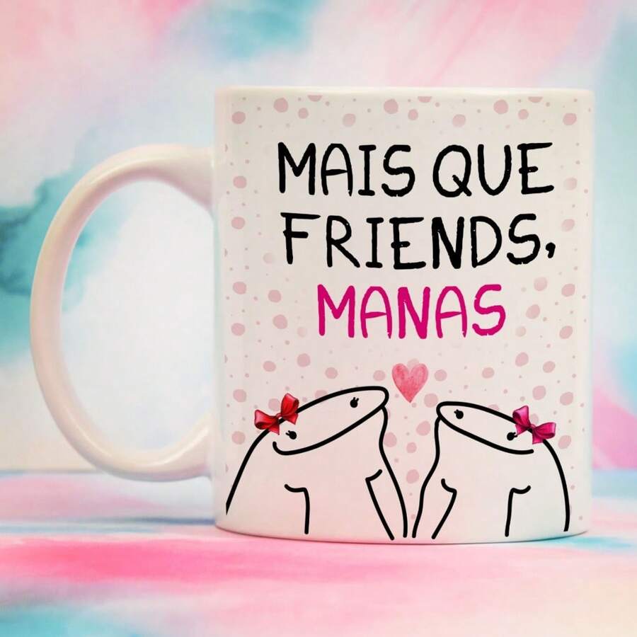 Flork Porcelain Mug More Than Friedns Manas 325ml | Moda de Mujer ...