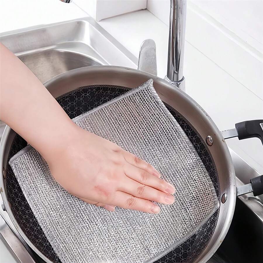 2025 New Multi-Purpose Steel Wire Dish Cloth, 3/5/10pcs High Quality ...