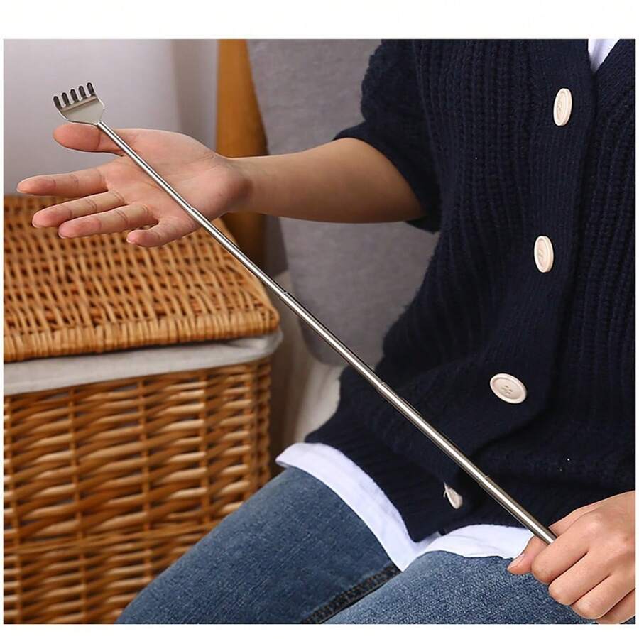 Head Massage Stainless Steel Scratcher,1Pc Back Scratcher Manual Five ...
