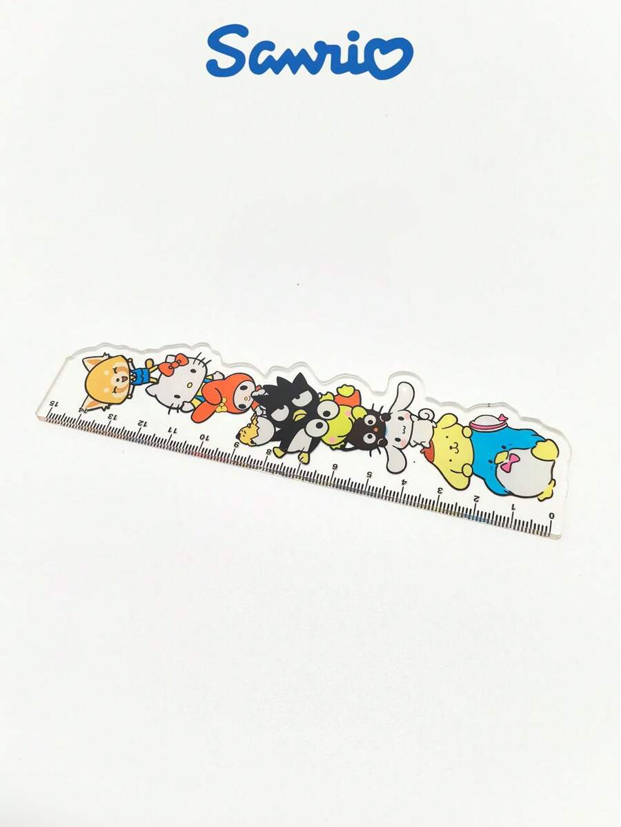Sanrio Sanrio Hello Kitty Image Creative Cartoon Animation Ruler 15cm ...