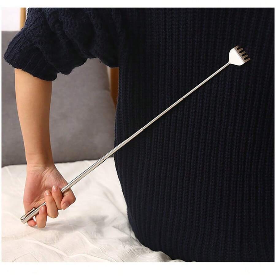 Head Massage Stainless Steel Scratcher,1Pc Back Scratcher Manual Five ...
