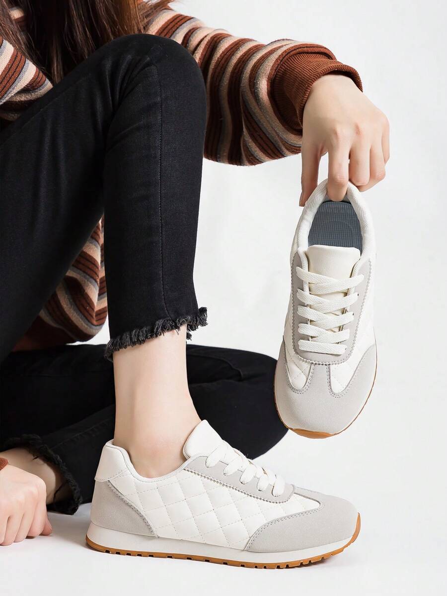 Alan Vincent [Light Freedom Series] White Shoes For Women 2025 Spring ...