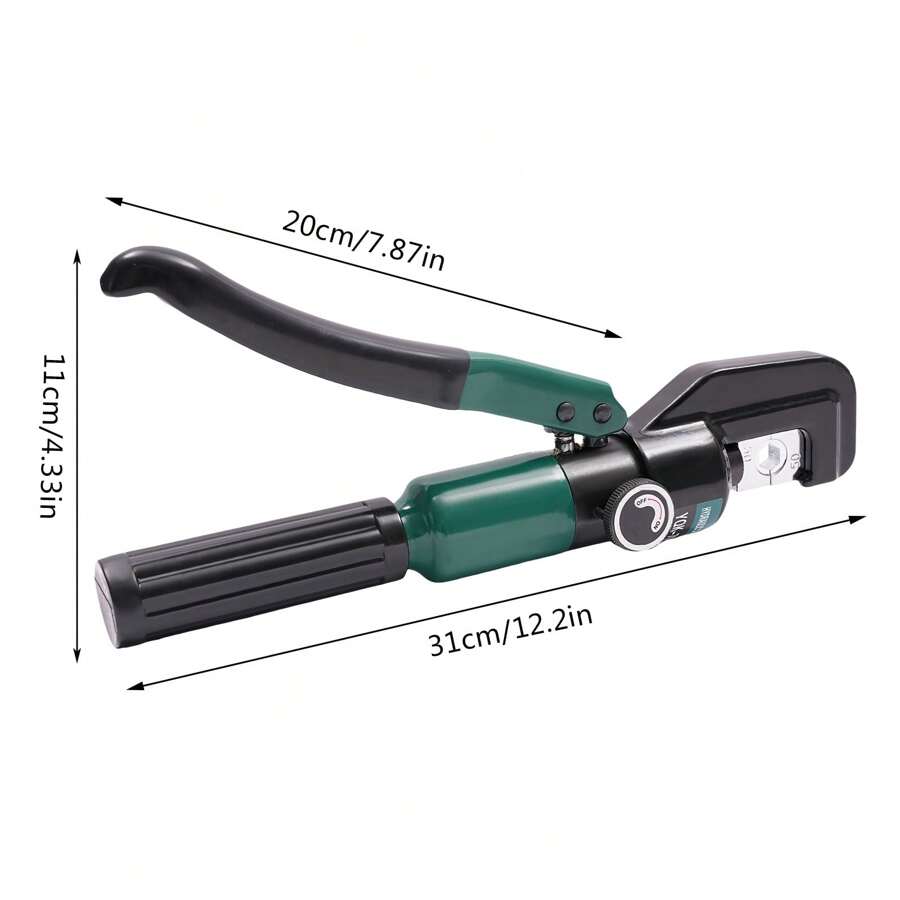 YUNRUX Pince à sertir hydraulique 6 tonnes Pince à sertir Pince à cosses de câble 4-70 mm² avec ...