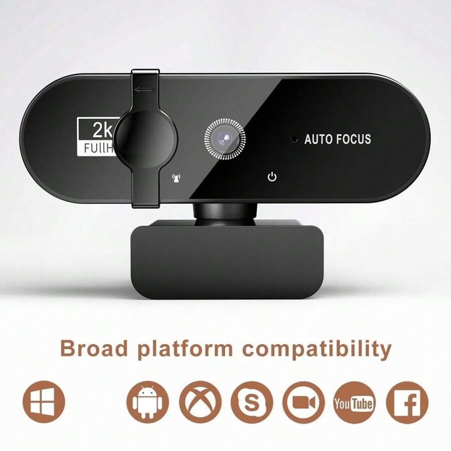 2K 4K Webcam 1080P For PC Web Camera Cam USB Online Webcam With ...