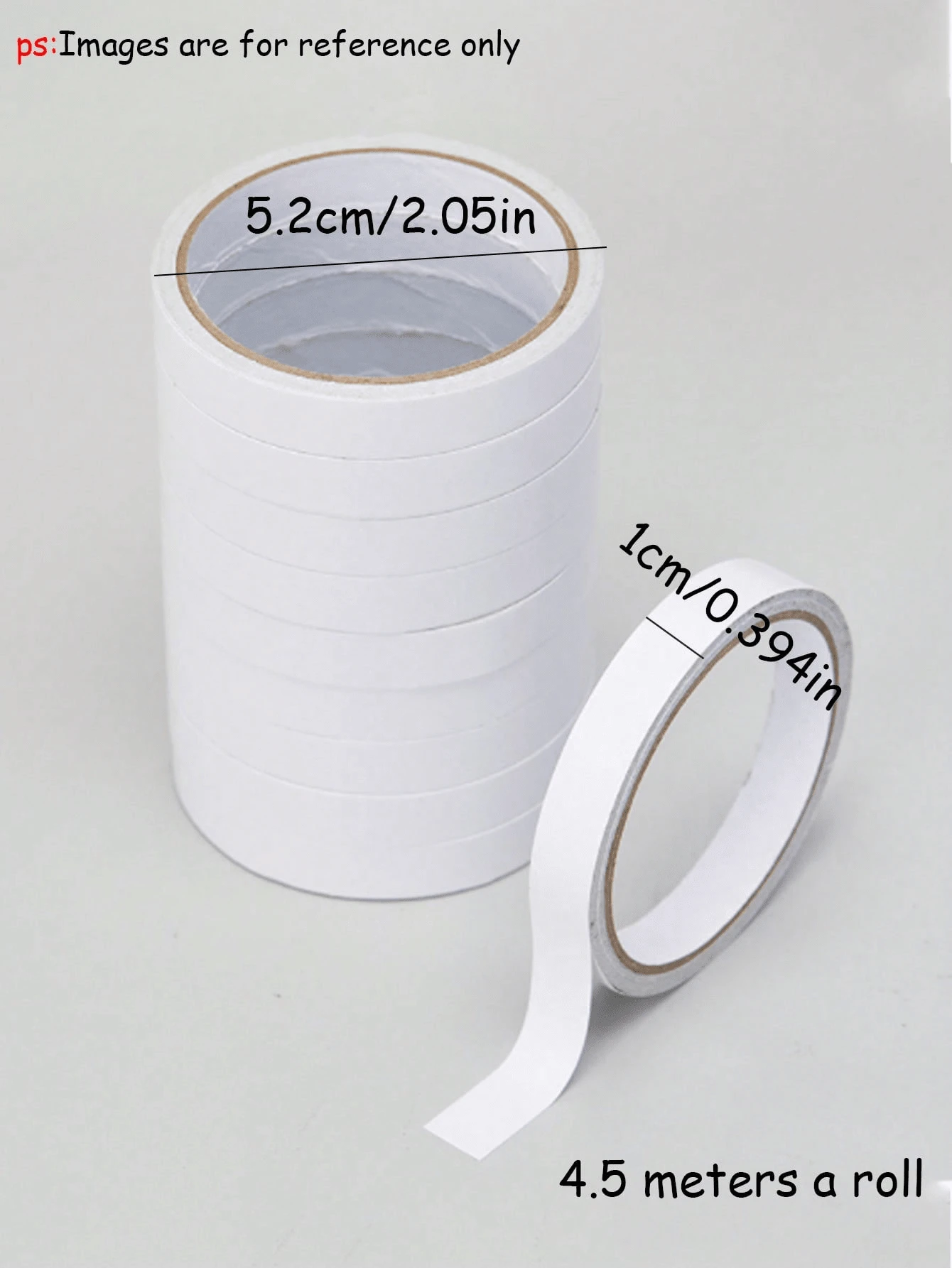 4 Rolls Double-Sided Tape, For School/Office Use for Sale Australia ...