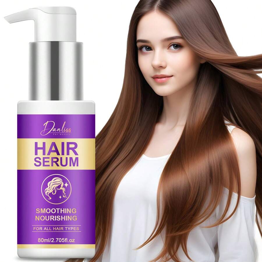 Hair Serum - Anti Frizz Control Hair Oil Repair Treatment - Gloss Shine ...