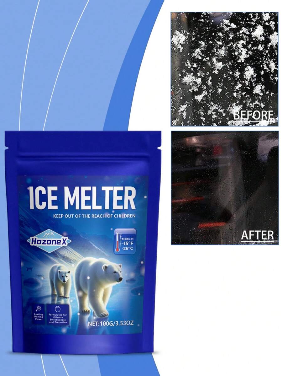 Ice Melting Agent For Winter Snow And Ice Cleaning, De Icing, Snow ...