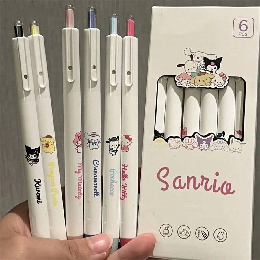 Sanrio Neutrale Pen Hello Kitty Zwarte Pen High Beauty Big Ears Hond ...