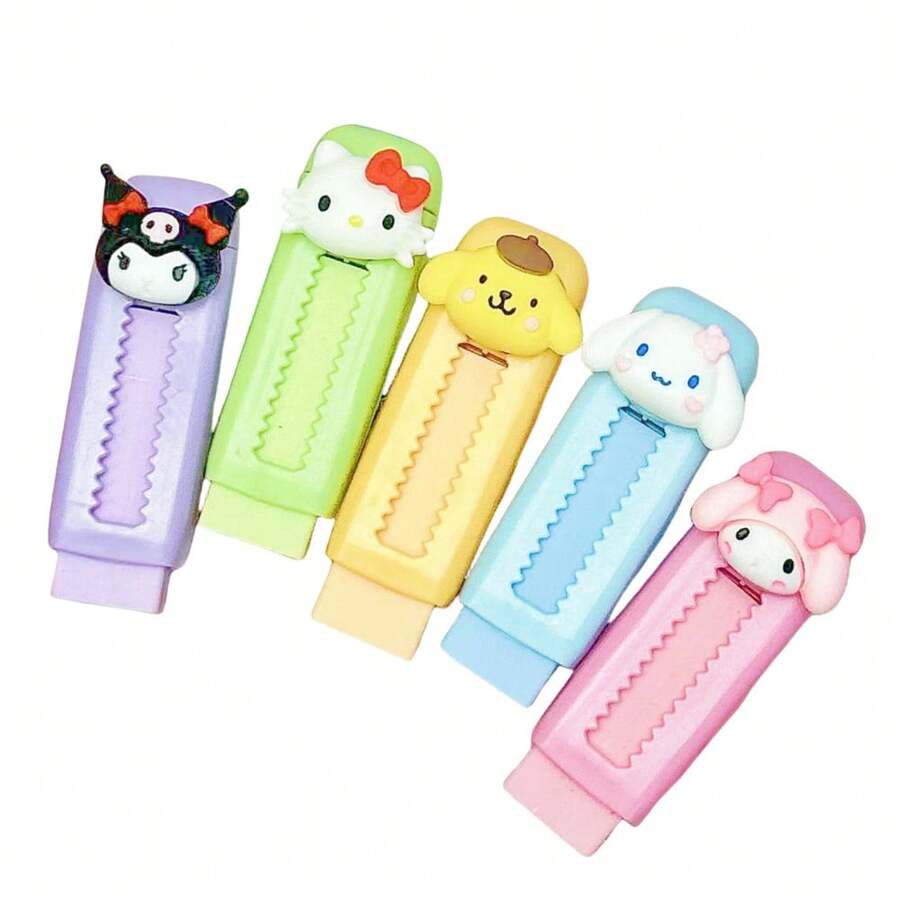 Sanrio Cartoon Push-Pull Eraser, Examen Specifieke Eraser, Sanrio ...