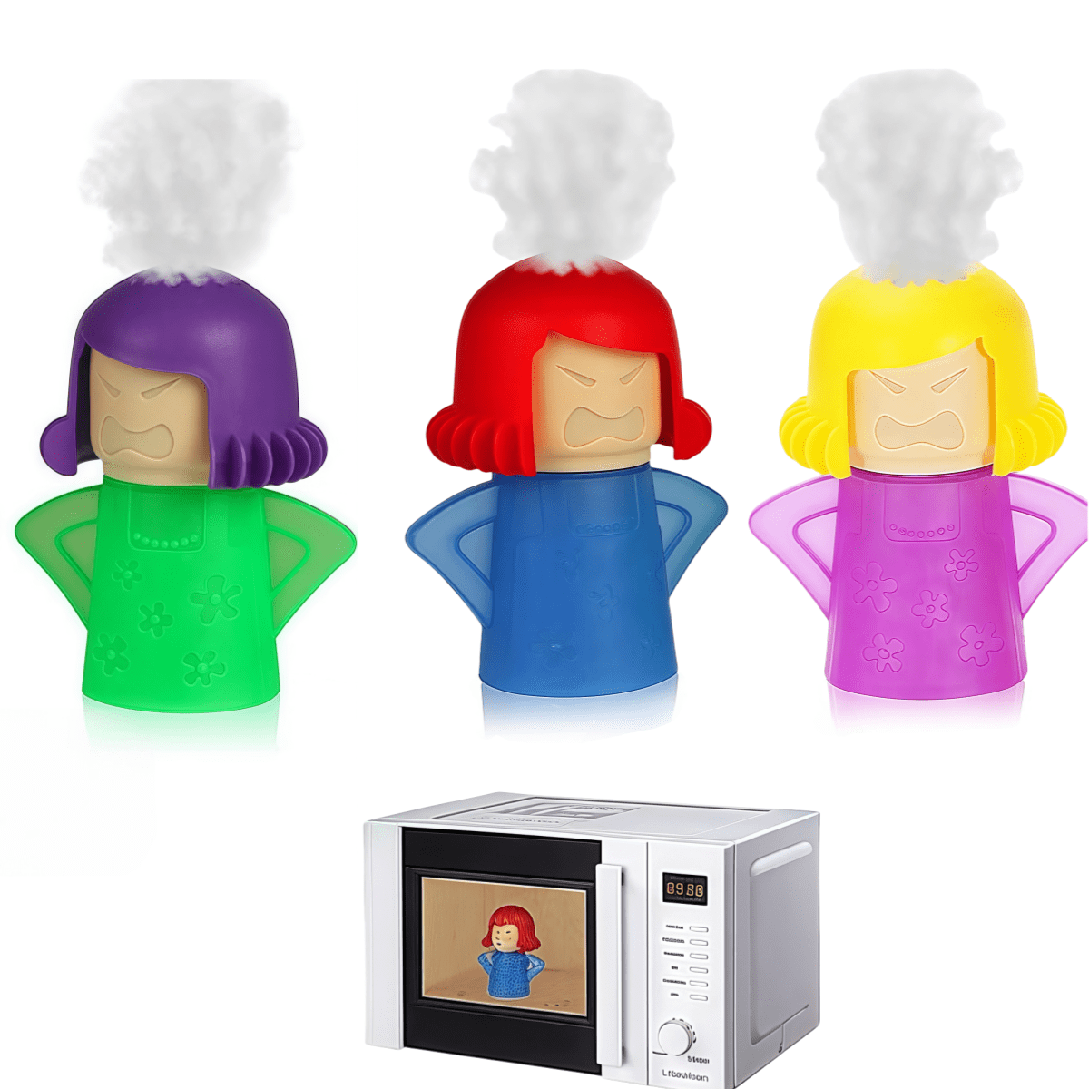 Angry Mama Microwave Oven Steam Cleaner, Angry Mom Microwave Cleaner ...