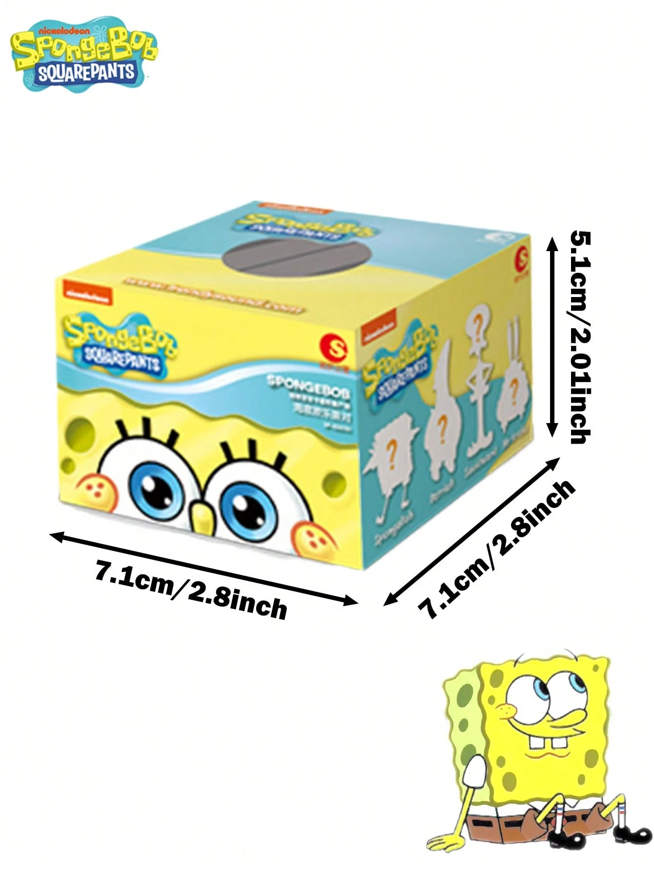 Nickelodeon 1PC SpongeBob Officially Licensed SpongeBob Patrick Star ...