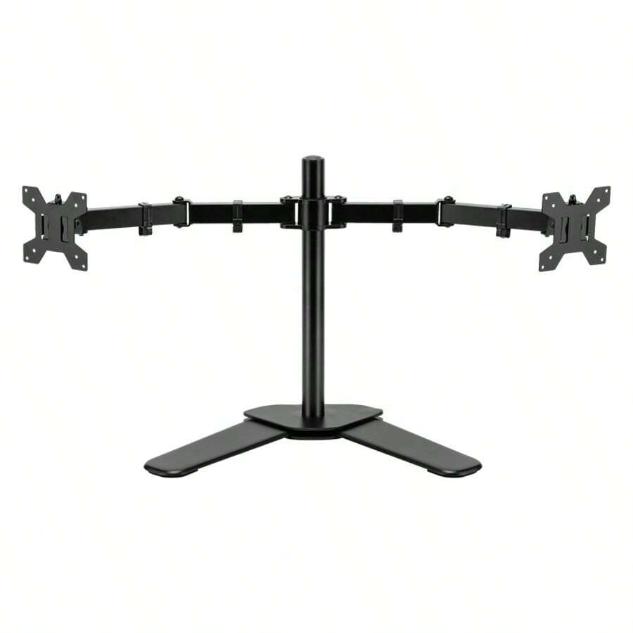 Dual Monitor Arm Bracket, Fits 13 - 27 Inch Screens | Monitor Arm Mount ...