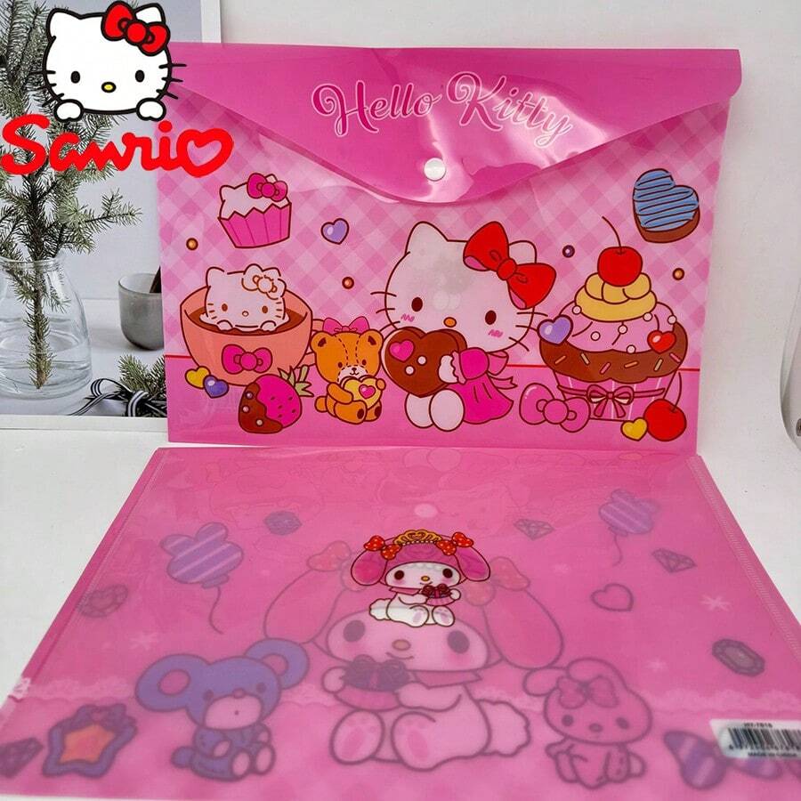 Sanrio Sac de fichier Hello chat de Sanrio au format A4 - Fournitures ...