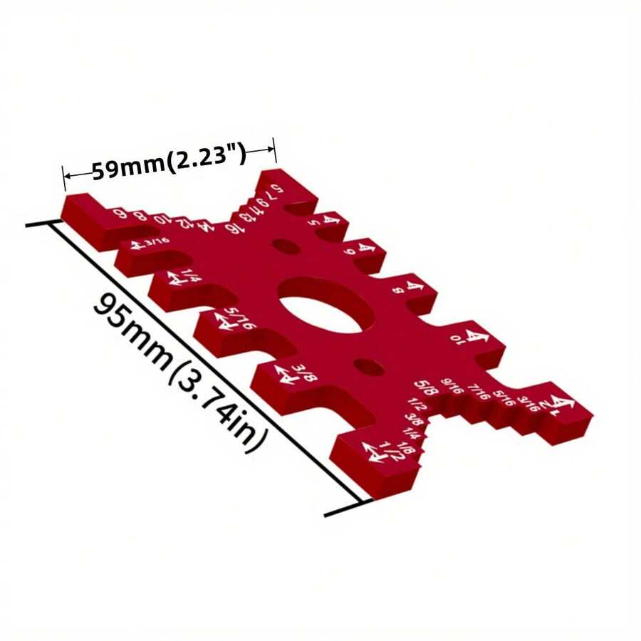 Aluminum Alloy Marking Gauge, Woodworking Mortice Marking Gauge, Height ...