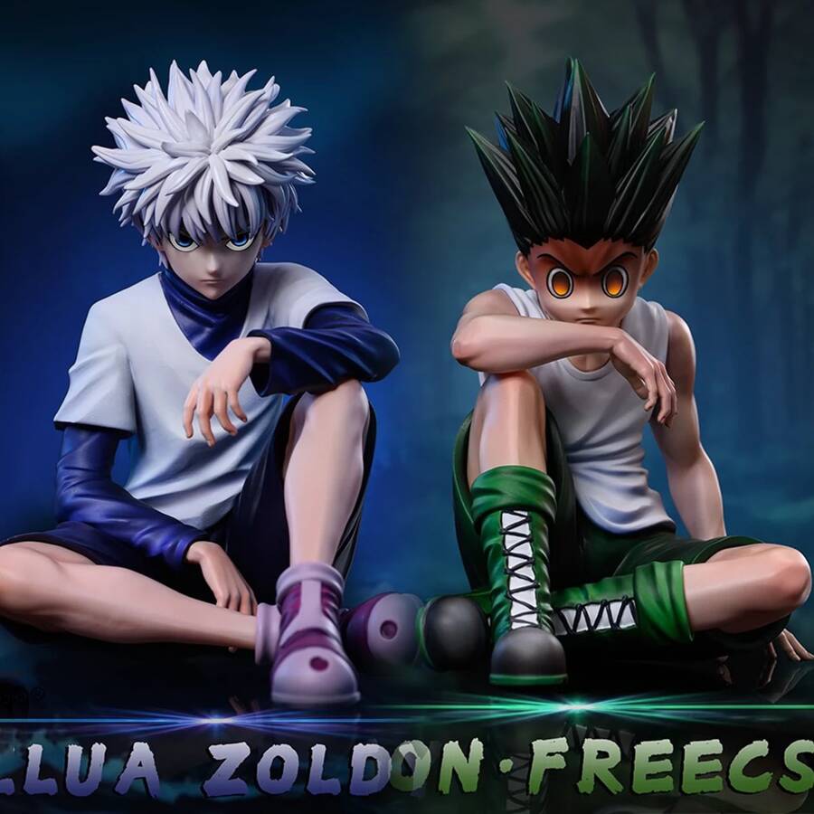 Banpresto Gon Freecss & Killua Zoldyck Figurine Sculpture, Anime ...