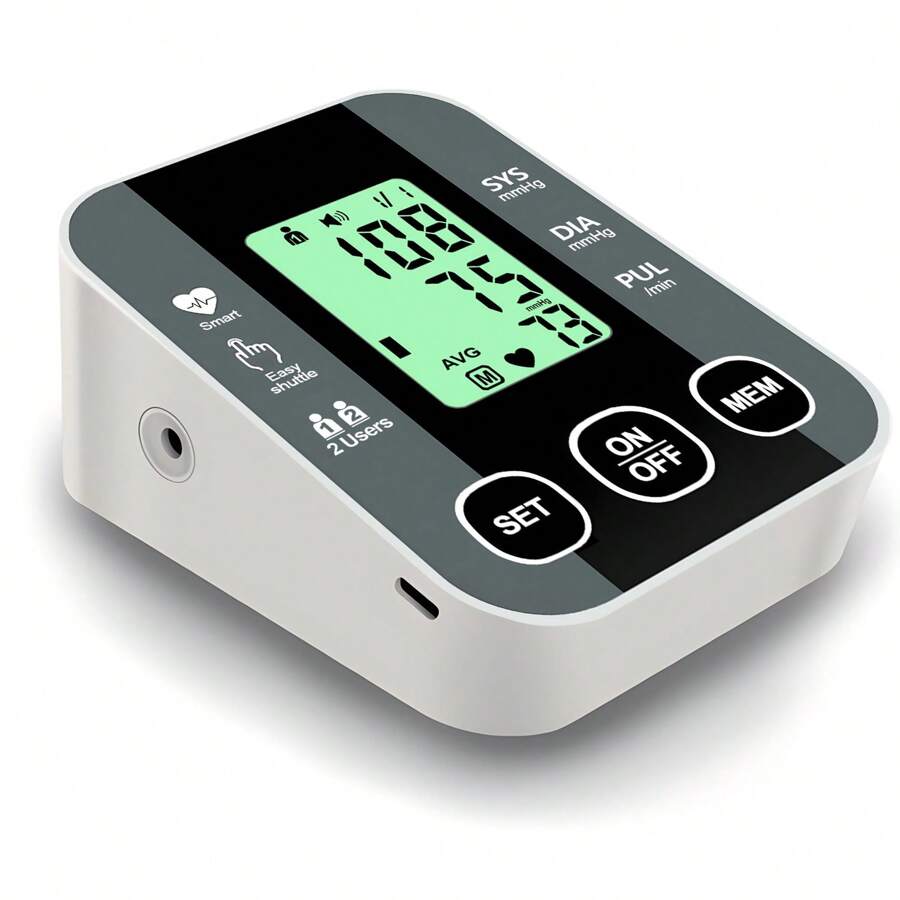 Portable Arm Blood Pressure Monitor Pressure Sensor Monitor BP ...