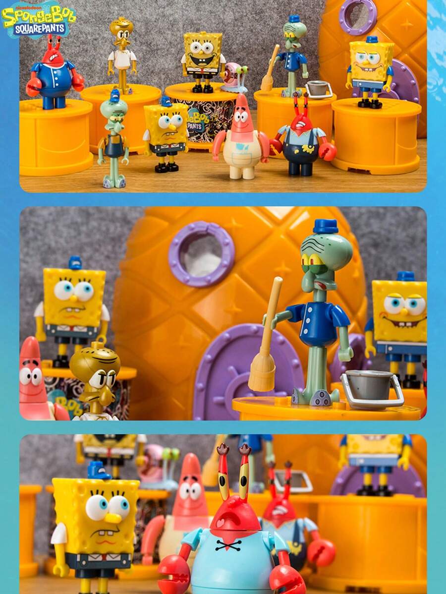 Nickelodeon 1PC SpongeBob Officially Licensed SpongeBob Squidward ...