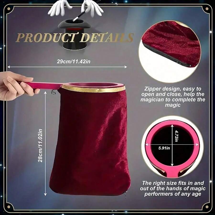 Magic Performance Props Set - Professional Stage & Beginner Magic Kits ...