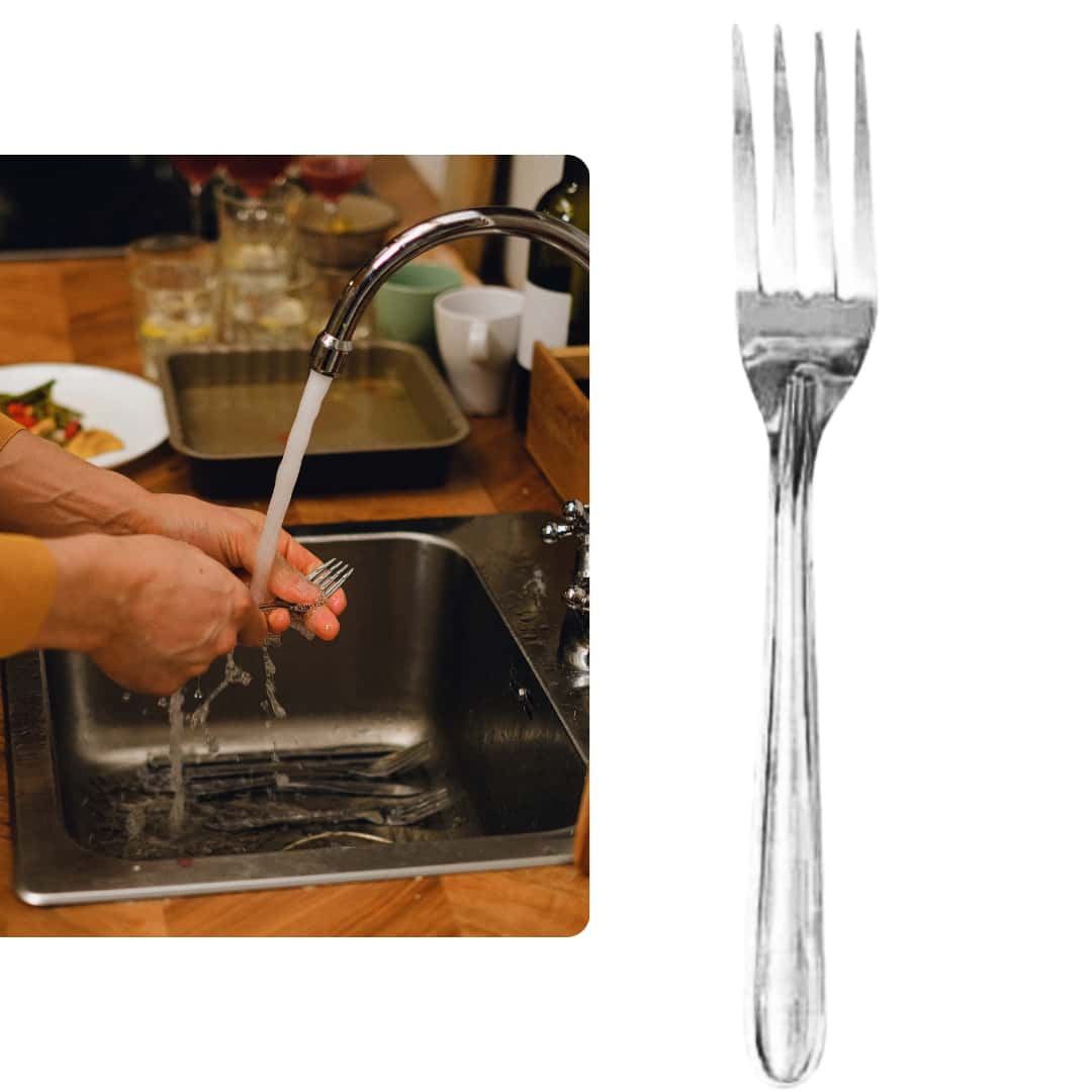 KIT 12 Garfos refeição mesa inox buffet restaurante cozinha | SHEIN Brasil