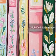 1pc Unframed/Framed Colorful Book Stack Reading Poster Bookish Preppy ...