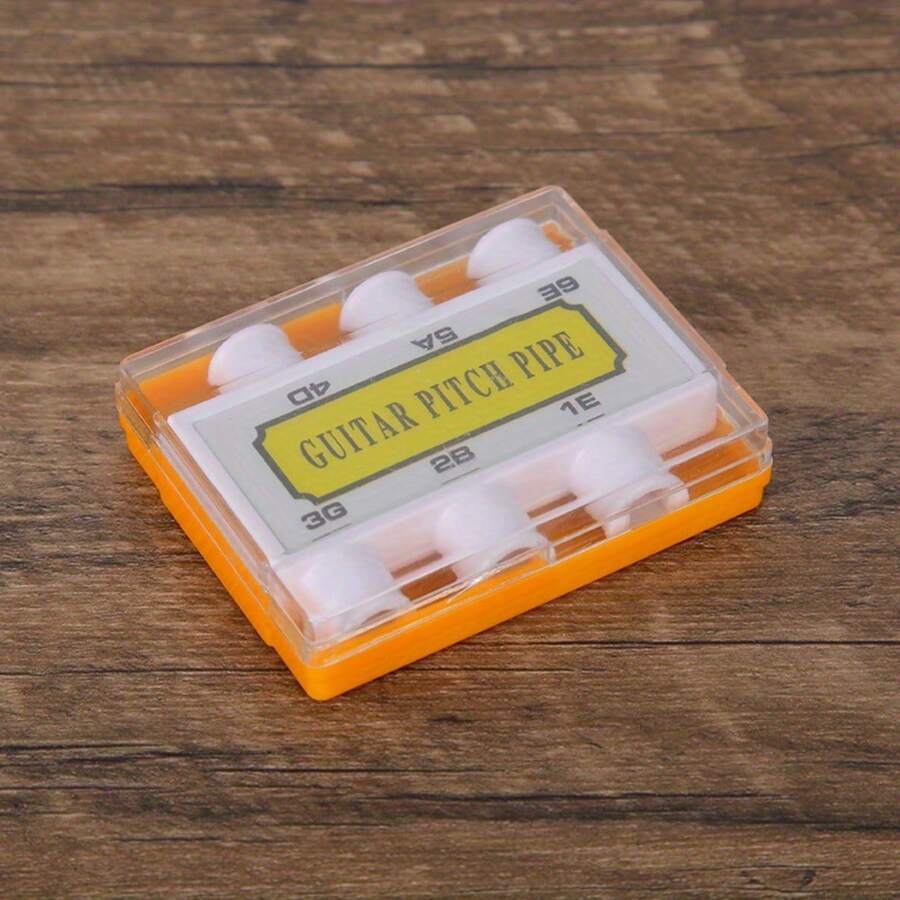 6 Hole Tunable Pipe Folk Guitar Tuning Pipe Key Tuning Pipe Musical Instrument Tuner Wholesale 