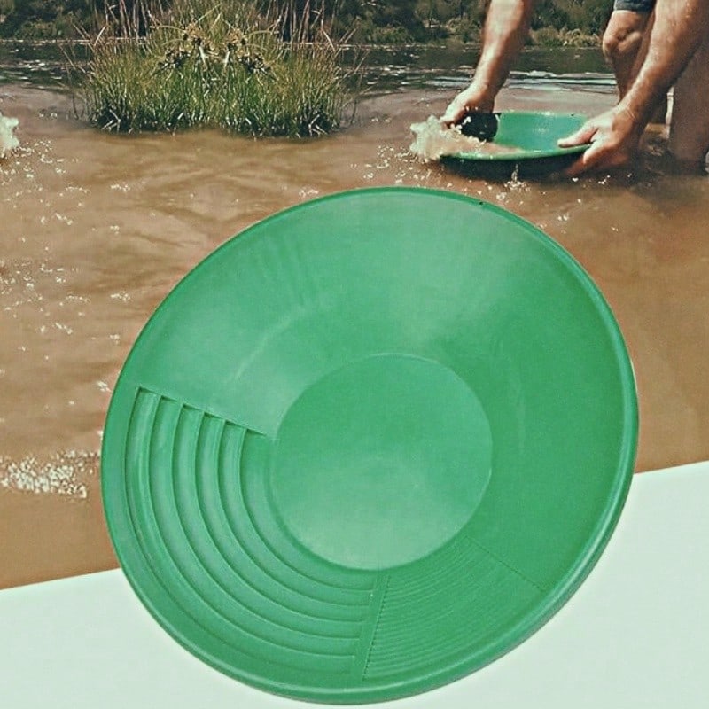 Plastic Gold Pan Basin - Manual Wash Gold Panning Kit For Sand Gold ...