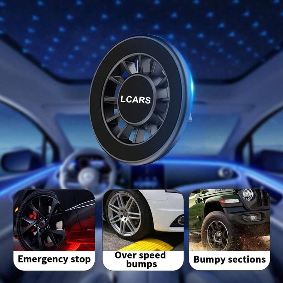 LCARS And Model 3 Car Suspended Screen Display Clip-On Phone Holder ...