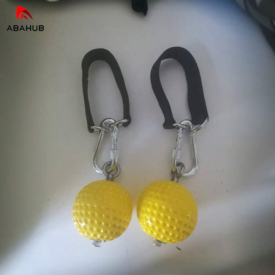 ABAHUB A Pair Of Pull-Up Assist Training Balls, Solid Grip Balls ...
