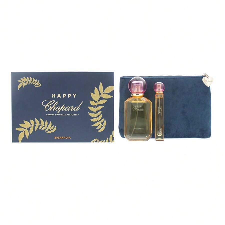Chopard - Happy Chopard Bigaradia Eau De Parfum 100ml, EDP 10ml & Pouch ...