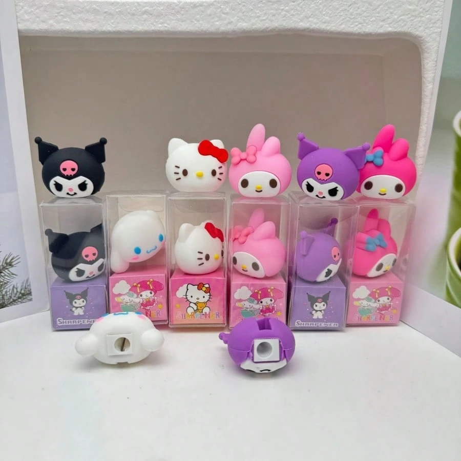 Sanrio Sanrio Character Pencil Sharpener, Includes Hello Kitty, My ...