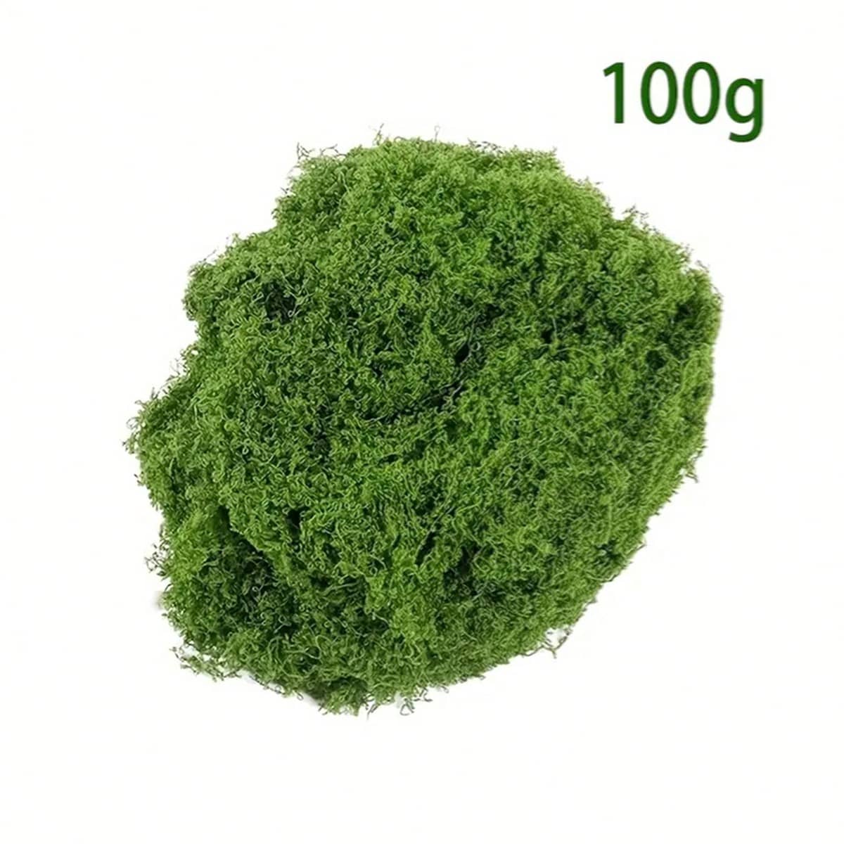 100g Artificial Simulated Moss, Simulated Moss Lawn Decor, DIY Moss ...