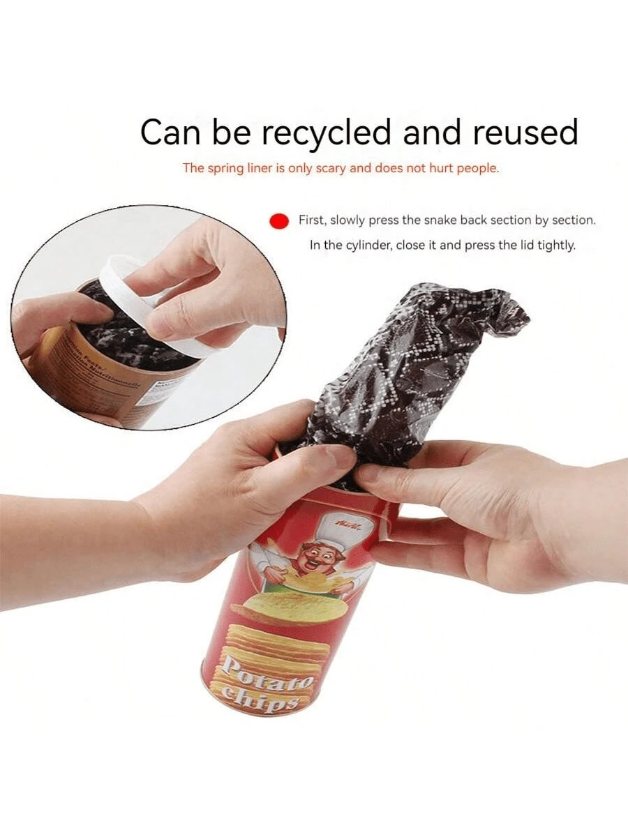 Potato Chip Snake - Prank Toy - Gag Gift - Holiday Gift - Birthday Gift ...