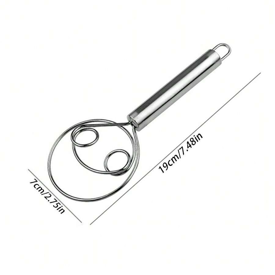 Stainless Steel Flosser, Flour Cake And Dough Mixer, Creative Coil Egg ...