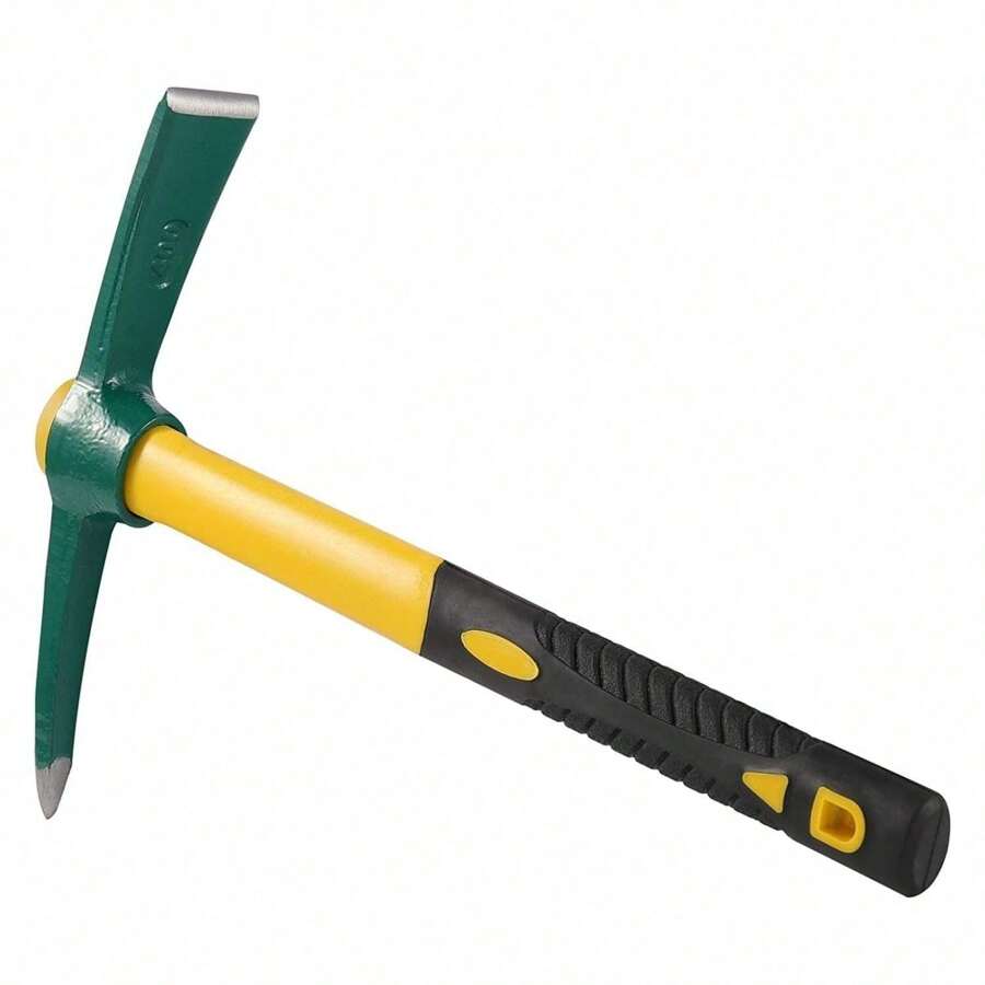 DAXSWIRLA DAXSWIRLA 15-Inch Forged Adze Pick Mattock With Fiberglass ...